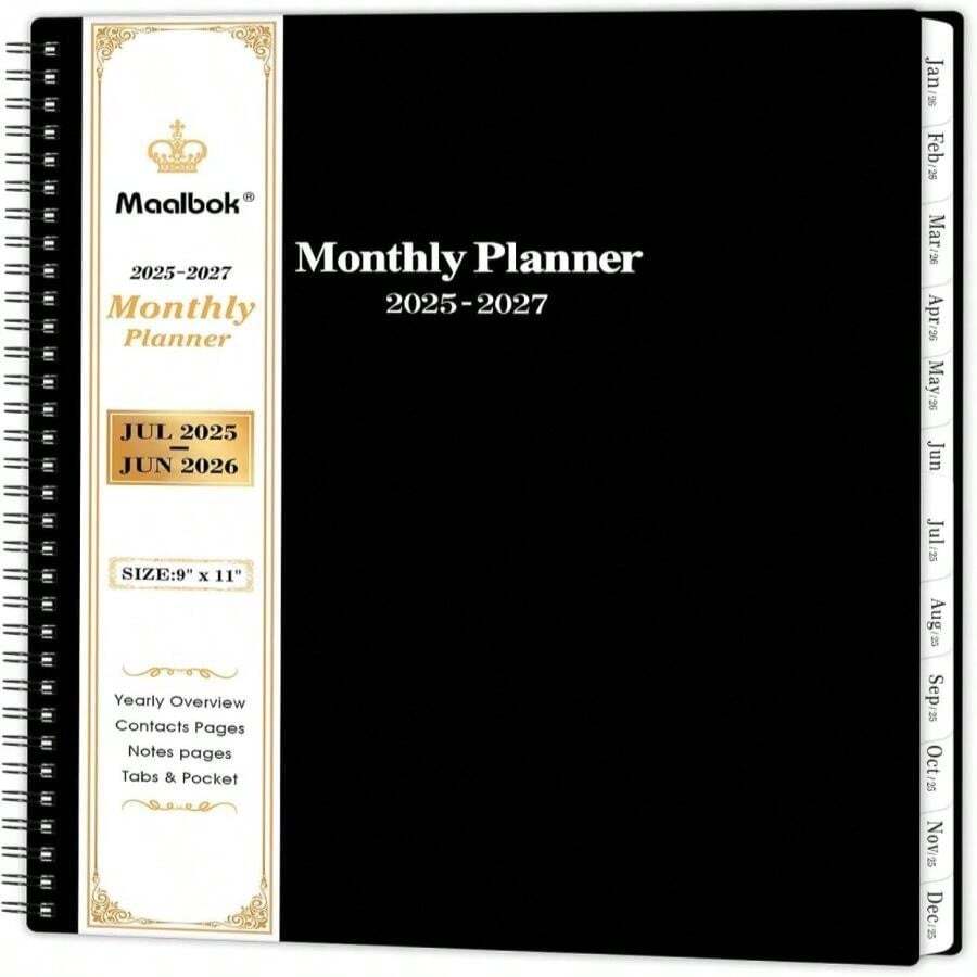 2026-2027 Monthly Planner_Calendar - January 2026 - December 2027 ...