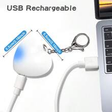 Cute Cat's Paw Night Light For Bedroom, Rechargeable Touch Sensor LED ...