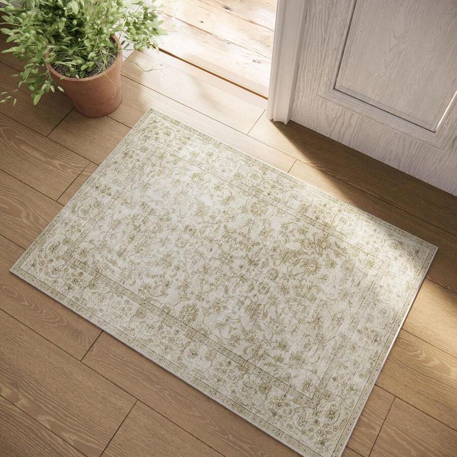 Machine Washable Throw Rugs For Entryway: Door Mat Indoor Entrance 2x3 ...