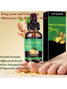 Ginger Nail Care Solution,Softens Nail Cuticles, Strengthens Hardness ...