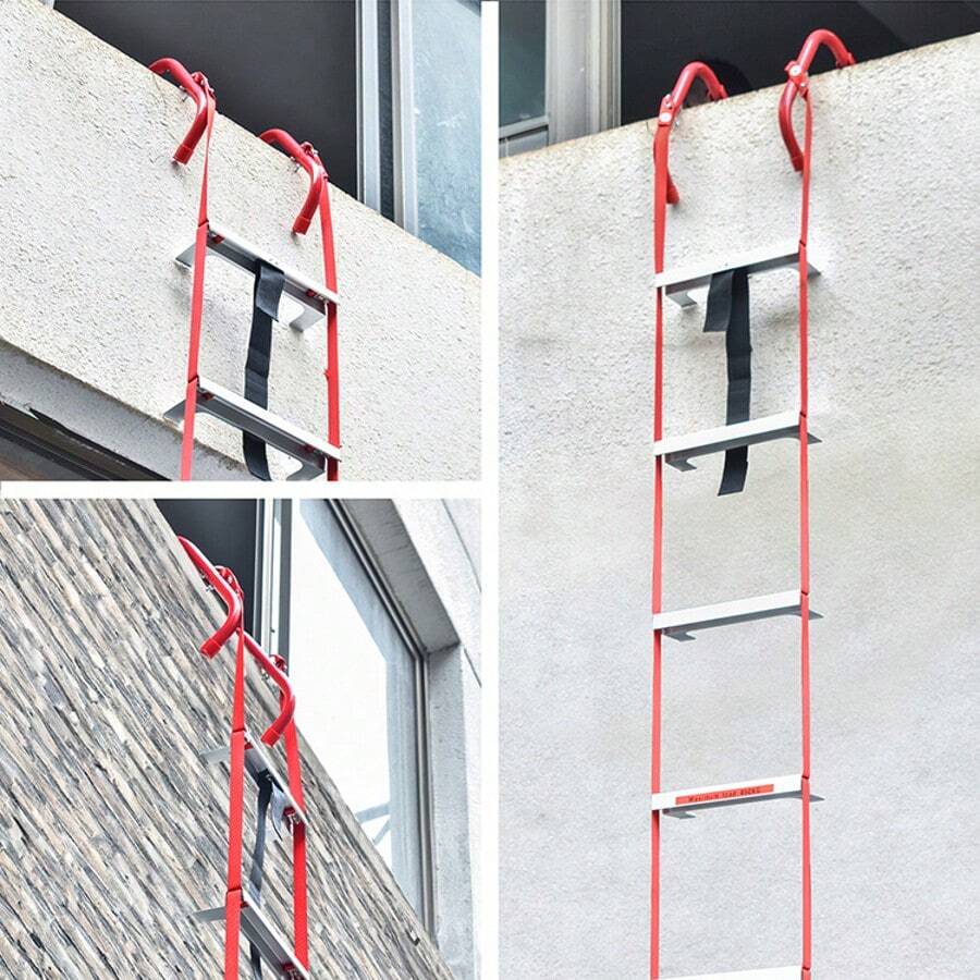 Evacuation Ladder, Disaster Prevention Ladder, Approximately 4m Long ...