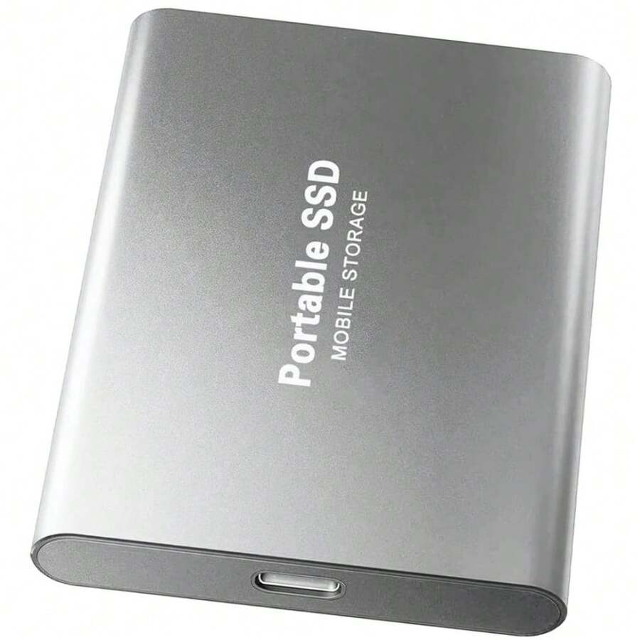 Portable SSD 2TB External Solid State Drive, 2TB SSD External Hard ...