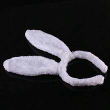 1pc Rabbit Ear Party Costume Prop - Droopy Ear Rabbit Headband Cosplay ...