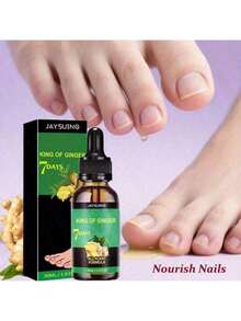 Ginger Nail Care Solution,Softens Nail Cuticles, Strengthens Hardness ...