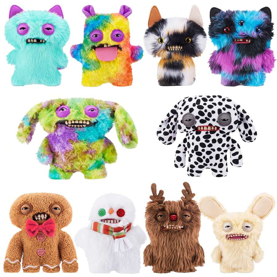 ZURU Original Fuggler Ugly Tooth Monster Plush Pet Series Crazy Rabbit ...