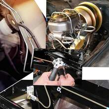 1/4 25 Ft Brake Line Tubing Kit Copper Coated Flexible Line Tube ...