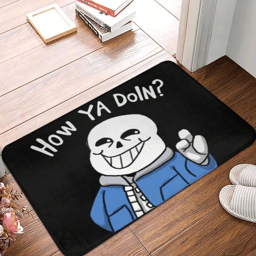 Undertale Frisk Flowey Toriel Sans Papyrus Bathroom Mat Comfortable ...
