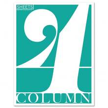 4 Columns Columnar Sheets/Four Column Loose Sheet Format - 50 Sheets Of ...