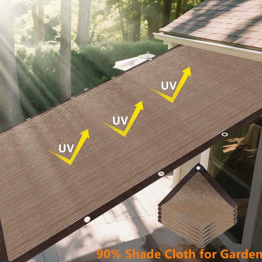 1 PC 85% Sun Shade Cloth Sunblock Net For Garden Patio, Shade Sails ...