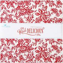 Red Delicious 10" Stacker 42 10-Inch Squares Layer Cake Riley Blake ...
