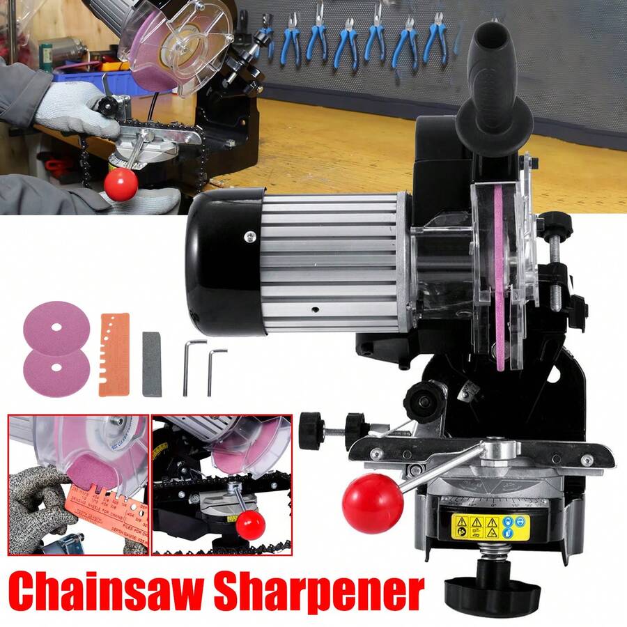Portable Chainsaw Sharpener Grinder Chain Saw Mill Bench Tools ...