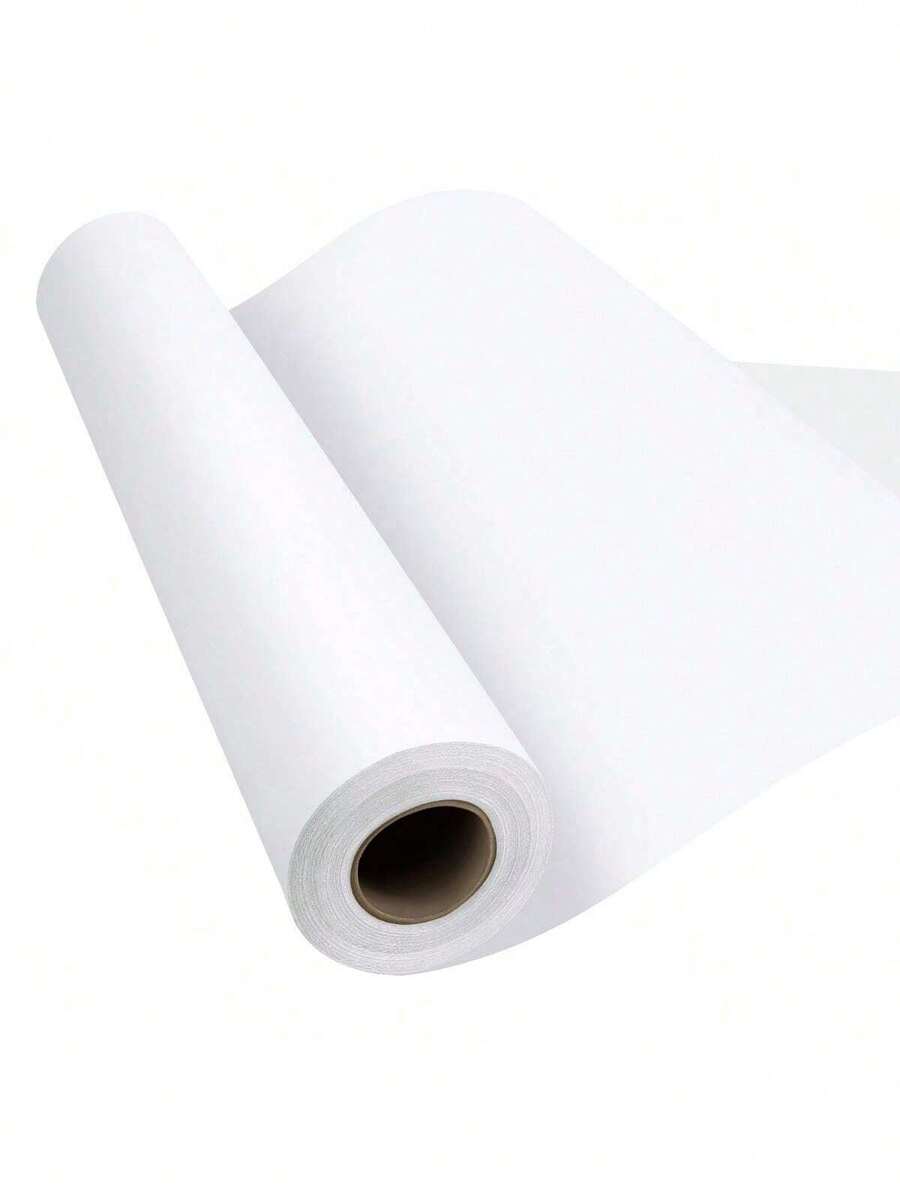 White Kraft Paper Roll -Christmas Gift Packing Craft Paper, Industrial ...