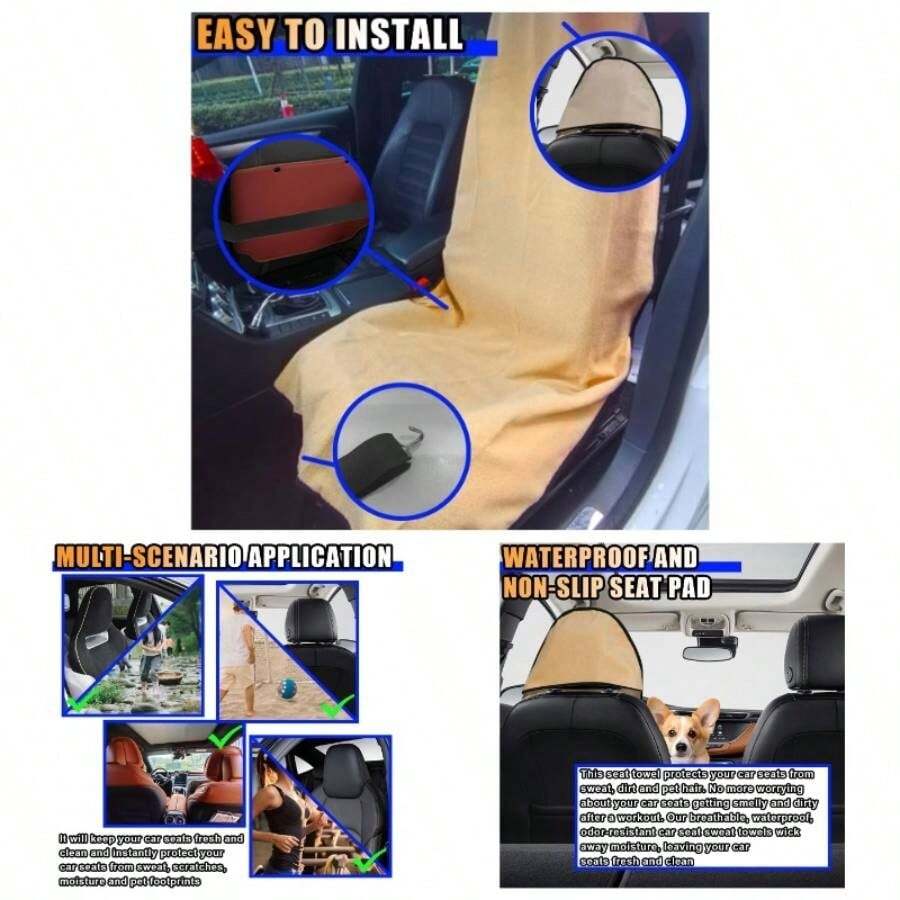 Sweating Car Cover, Non - Slip Waterproof Bucket Car Front Protector ...