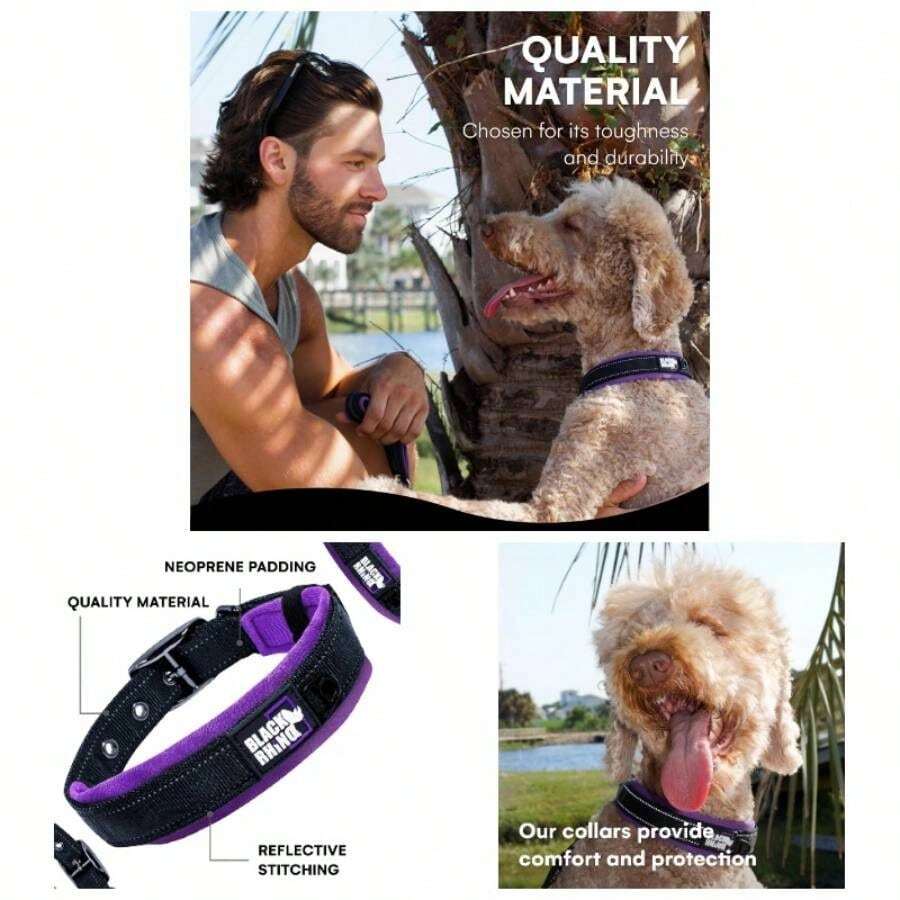 Dog Collars Medium Dogs - Adjustable Reflective Heavy Duty Dog Collar ...