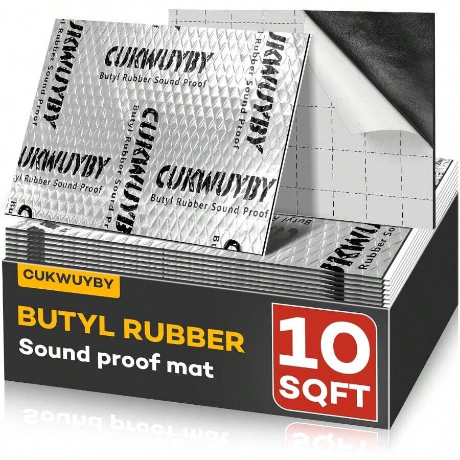 Sound Deading Material For Cars 80mil 2mm 20 Sqft (1.86 Sqm) Car Sound ...