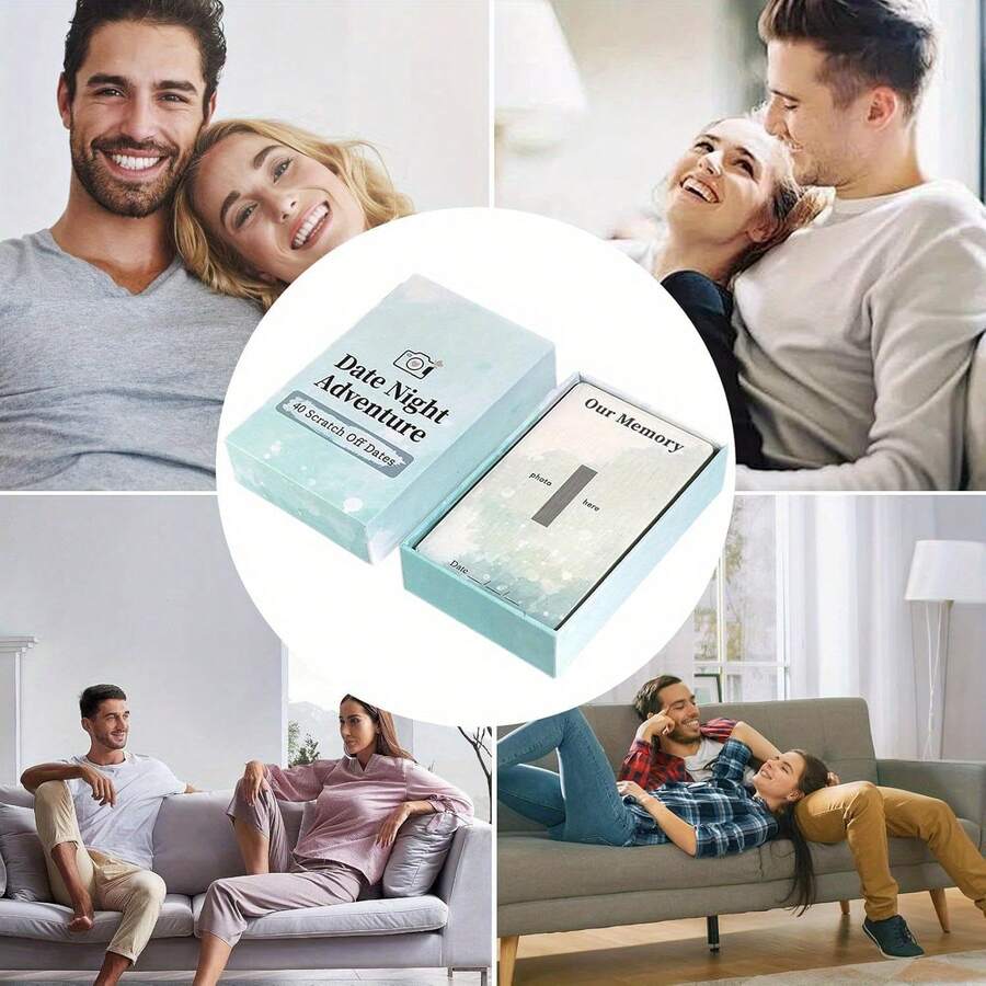 Date Night Adventure 40 Scratch-Off Date Ideas For Couples, Romantic ...