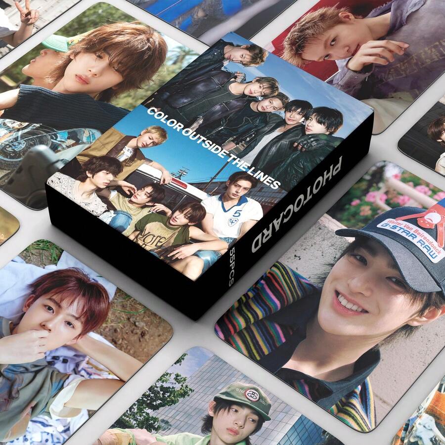 Set de Photocards C/ORTIS - M/Ar/Tin, James Zhao Yufan, Juhoon Kim ...
