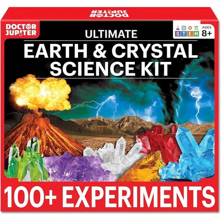 Doctor Jupiter Ultimate Science Kit, Chemistry Set For Kids Ages 8-10 ...