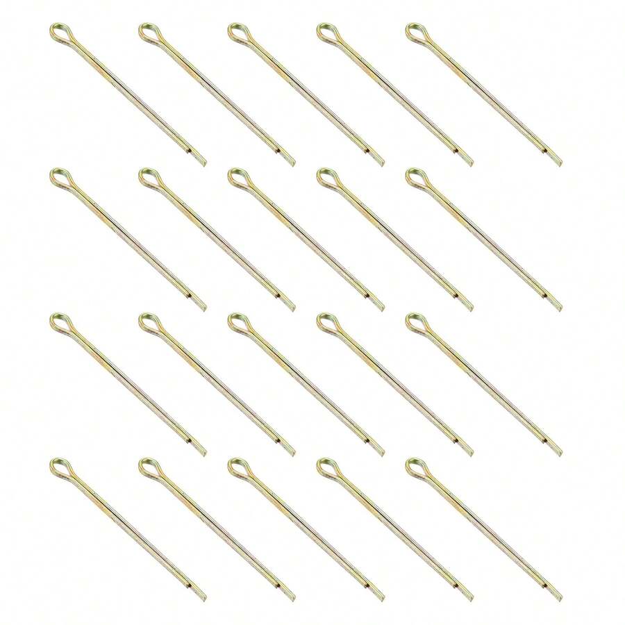 Uxcell 150Pcs 1.6mmx25mm Zinc-Plated Carbon Steel Cotter Pin, Split Pin ...