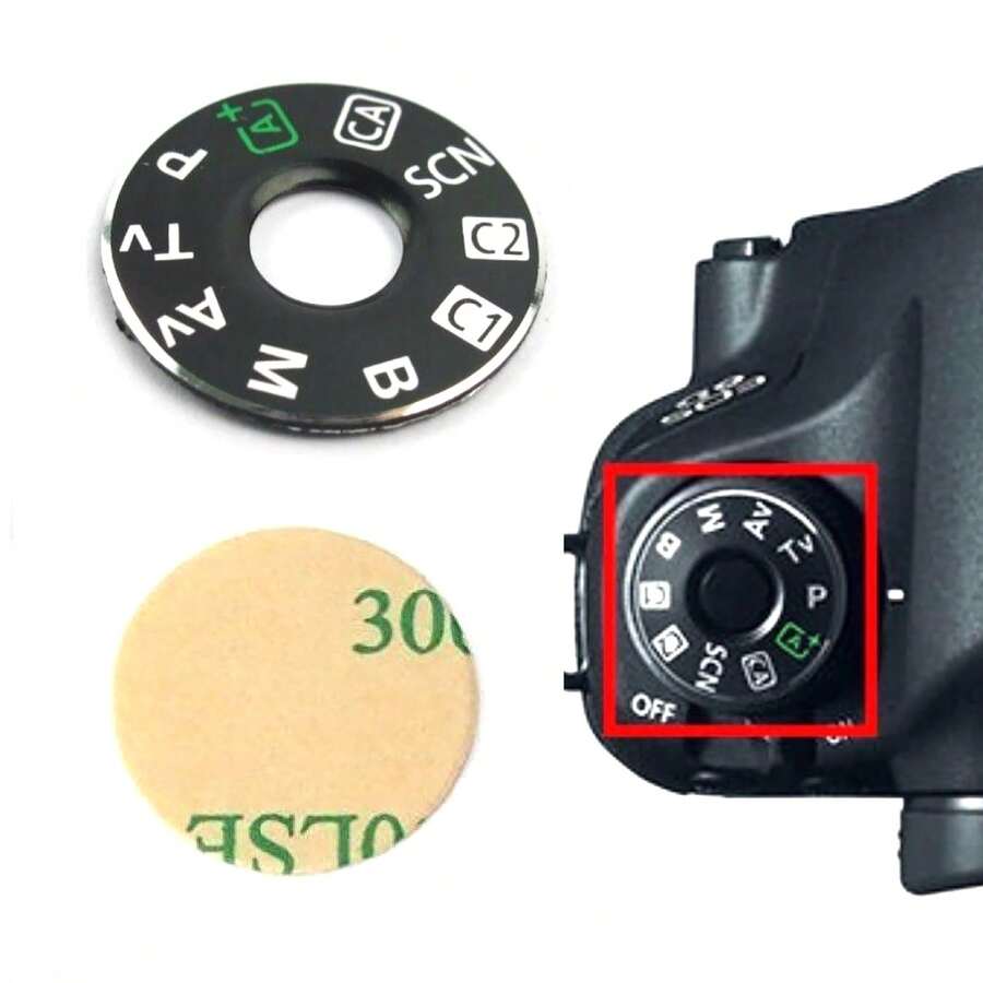 Precision Control Button Plate Camera Dial Mode Plate Function Button ...