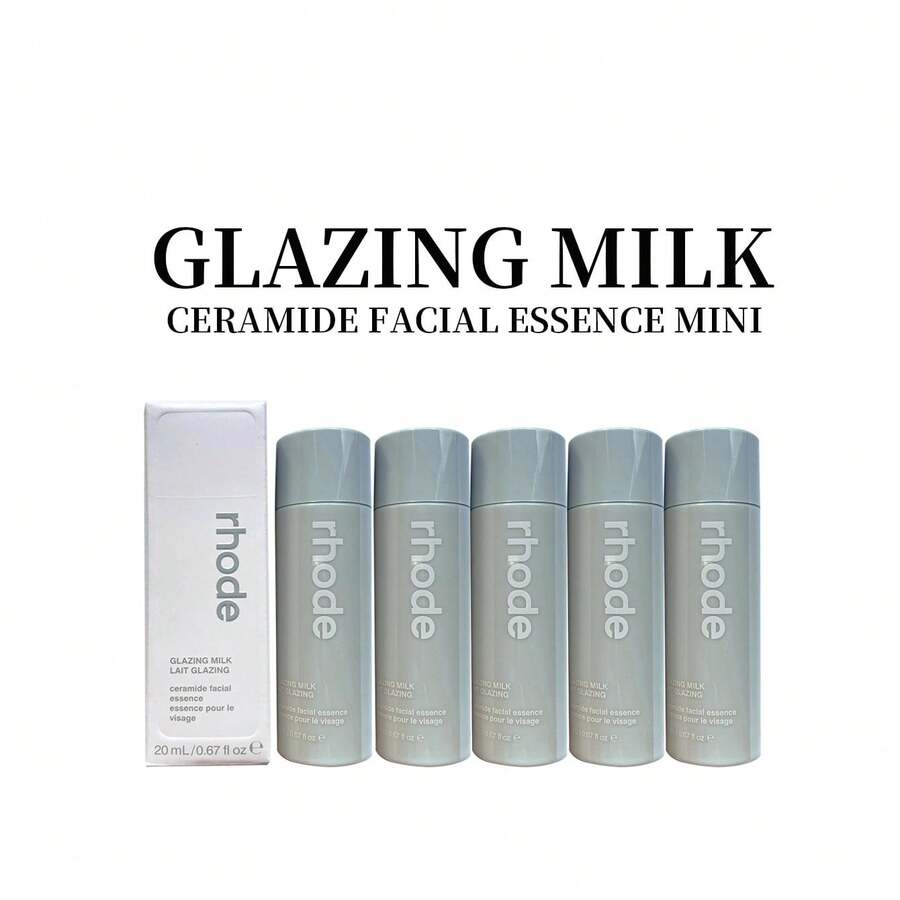 Esencia facial mini Rhode Glazing Milk Ceramide (20 ml/0,67 onzas ...