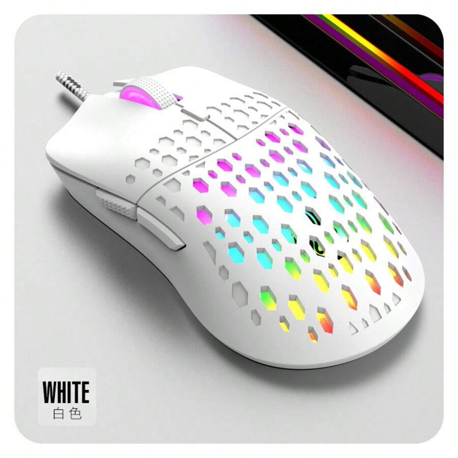 Computer Mouse Gaming Mouse Office Mouse RGB Lighting Mouse | SHEIN USA