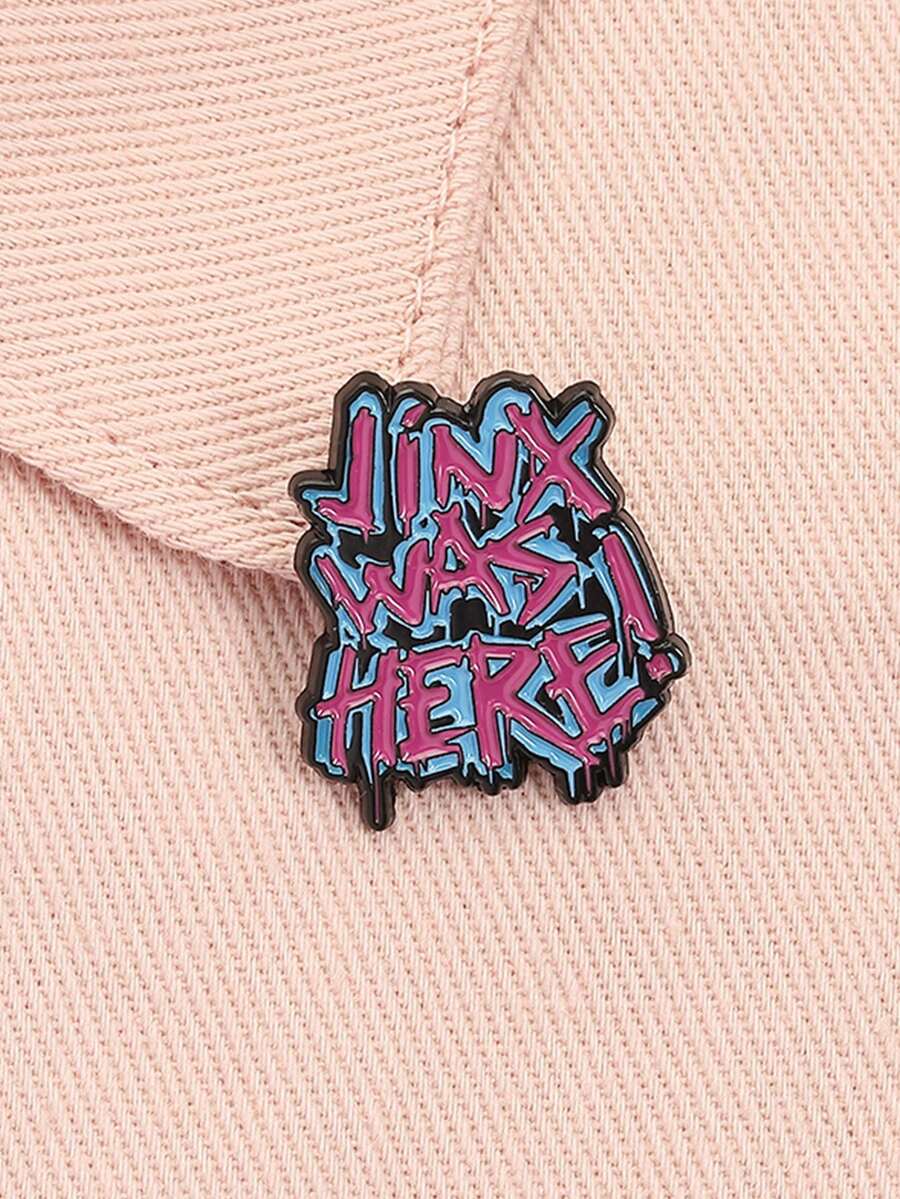 1PC Arcane Jinx Brooch Cartoon Anime Badges Clothing Backpack ...