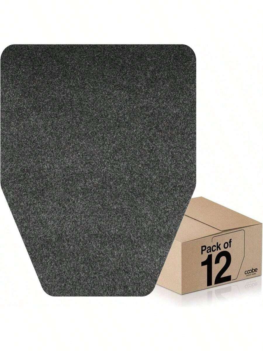 Urinal Mats 12 Pack, Eliminating Bathroom Odor Urinal Floor Pads ...