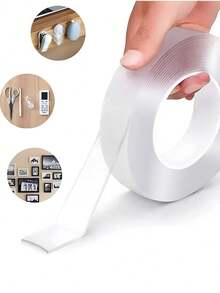 Magic Double-Sided Adhesive Tape, Transparent, Super Extra Strong ...