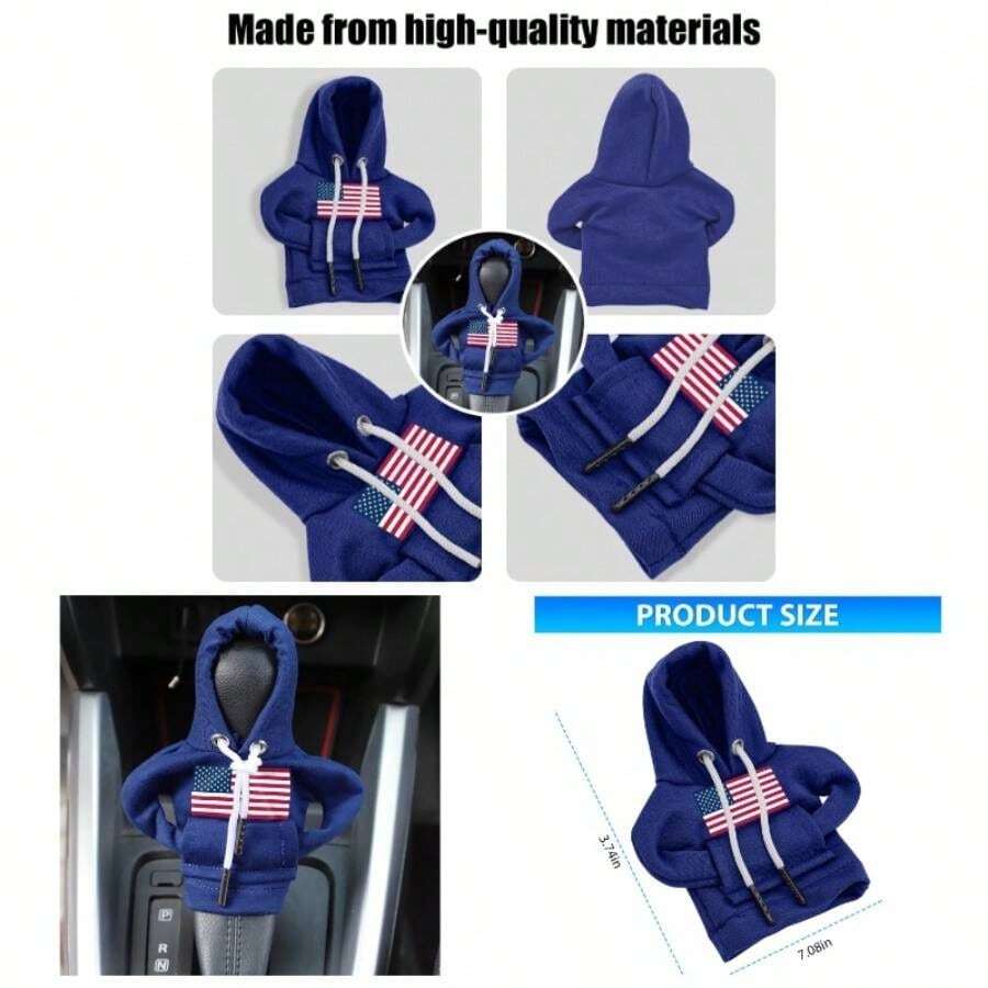 American Car Gear Shift Hoodie, Sweater Vehicle Shift Knob Cover, Cute ...
