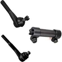 3pc ES2026R ES2027L ES362S Outer Steering Drag Link+ Drag Link At ...