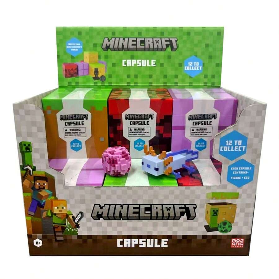 Hasbro Conjunto de la Colección Cápsula de Minecraft (Paquete de 1 caja ...