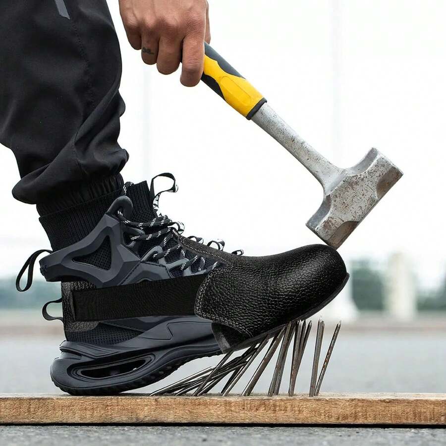 1 Pair Steel Toe Inserts For Shoes, Anti-Smash Overshoes Steel Toe ...