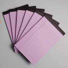 12 Pack Legal Notepad Writing Pads, Narrow Ruled, 50 Sheets/100 Pages ...