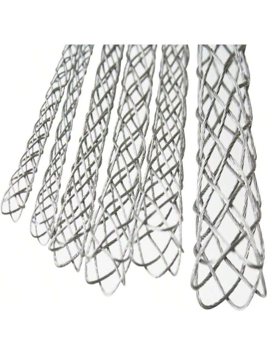 6pcs As A Set Cable Puller Socks Cable Pulling Sock Grip Wire Eye Mesh ...