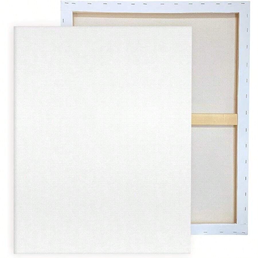 Pre Stretched Canvases For Painting 24x36 2 Pack Large Blank Canvas ...