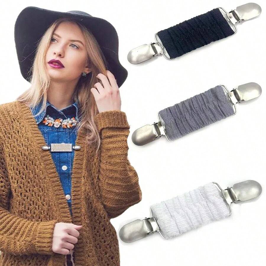 3pcs New Dress Cinch Clips Set Elastic Clothes Clip To Tighten Dress ...