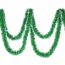 10M/32.8 Ft Christmas Tinsel Garland Tinsel Thick Hanging Decorations ...