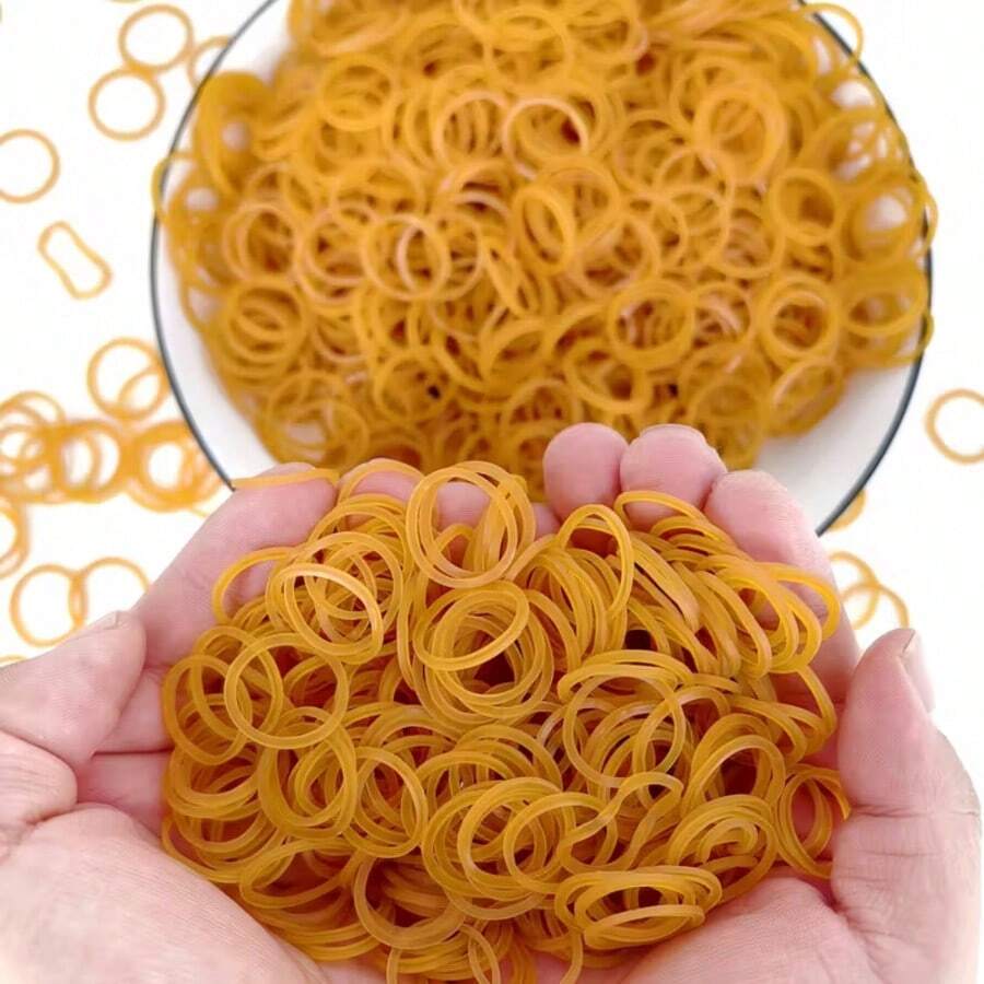 500/1000/2000pcs Mini Small Rubber Band Mini Soft Elastic Bands For ...