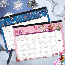 2026 Desk Calendar Desk Calendar 2026 17"*12" JAN.2026 Dec.2026 12 ...