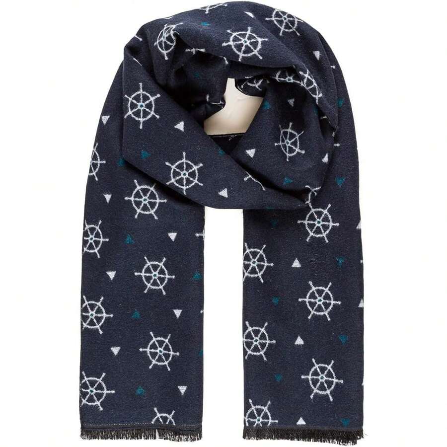 XINDCH Scarf For Men Reversible Elegant ClassicFeel Scarves For Fall ...