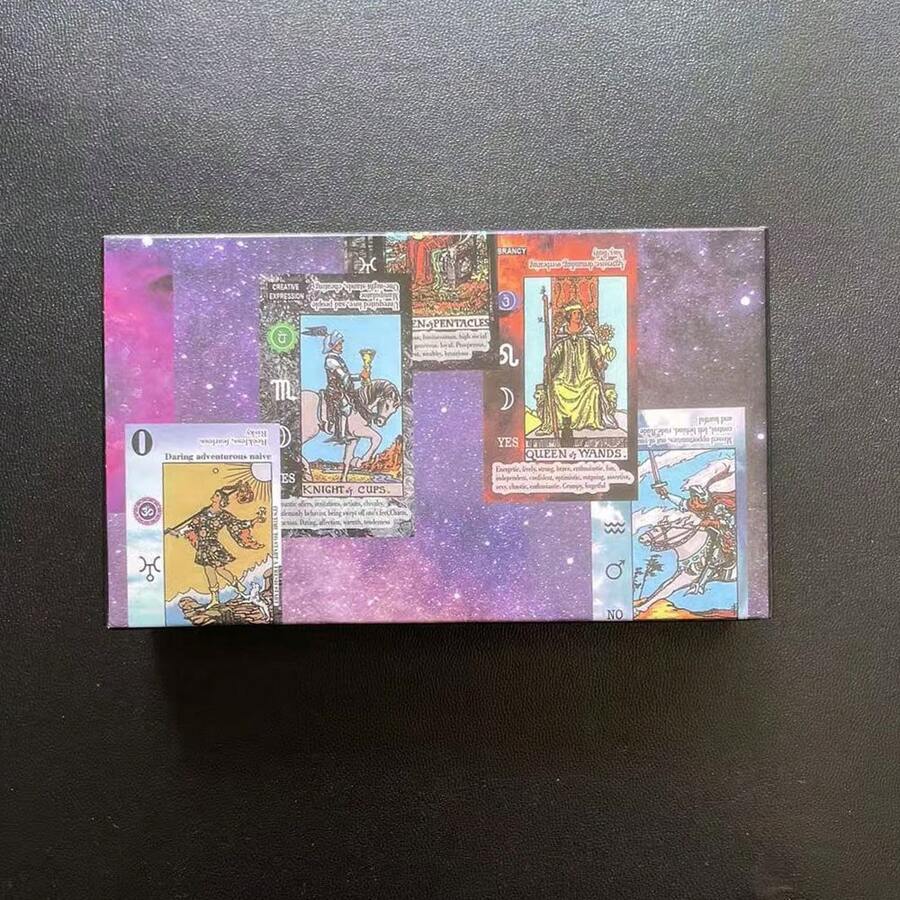 Learning Tarot Deck Cards, Full English Tabletop Game Cards, Party Game ...