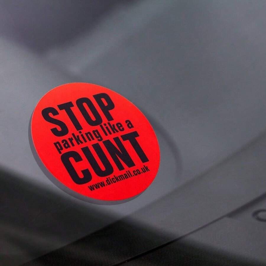 Stop Parking Like A Sticker Decal Novelty Gag Bumper Sticker 24 ...