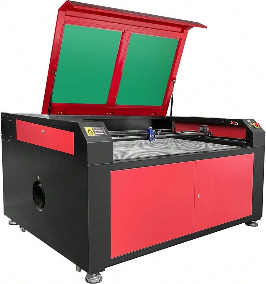 130W CO2 Laser Engraver, 55 X 35 Laser Cutter With 2-Way Pass ...