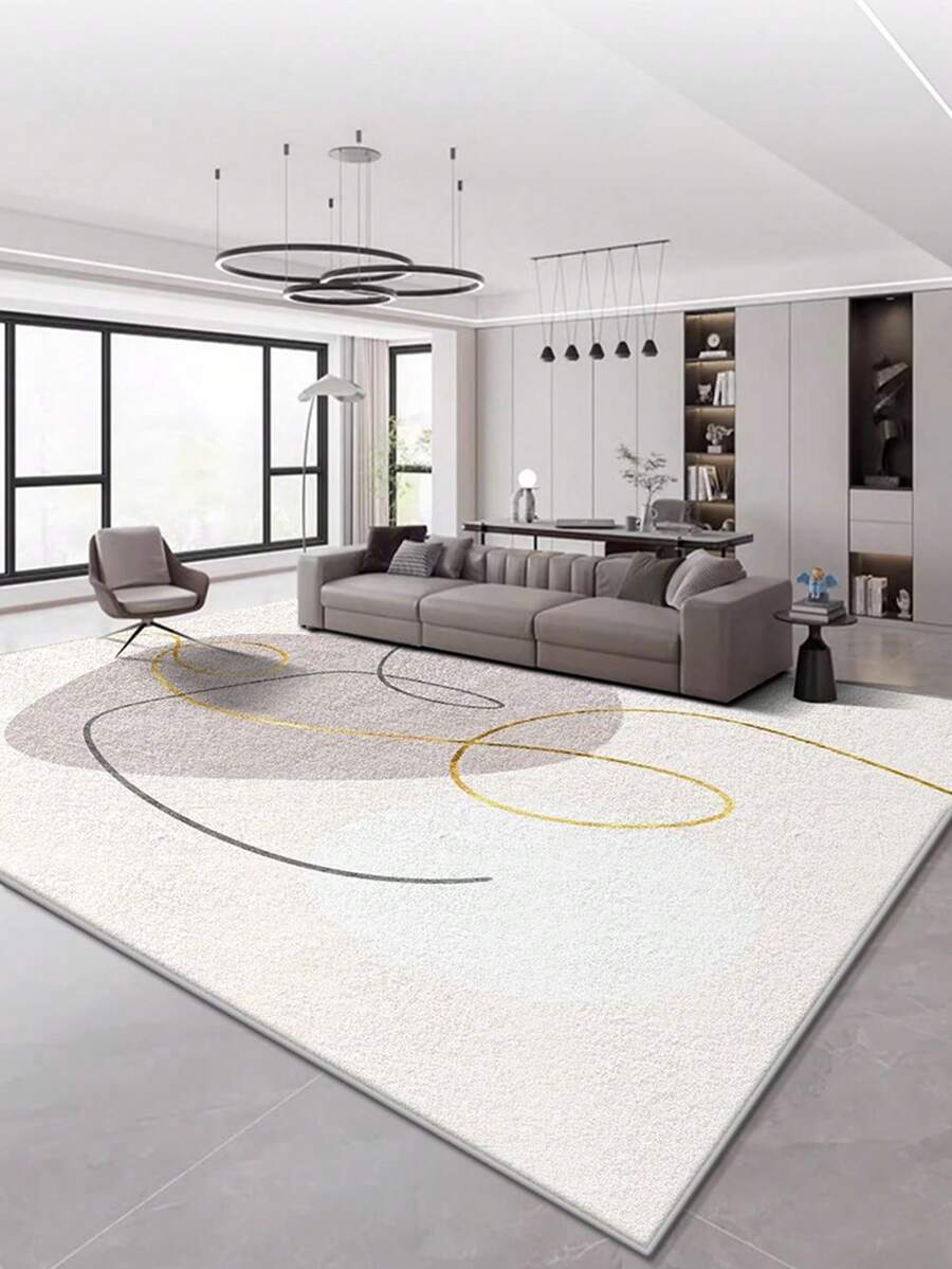 1pc Modern Minimalist - Light Color Scheme - Abstract Geometric Line ...