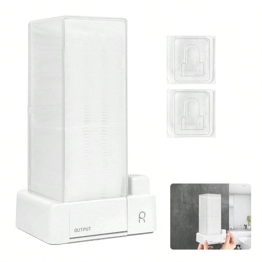 Automatic Square Press Out Cosmetic Makeup Removers Pad Holder Makeup ...