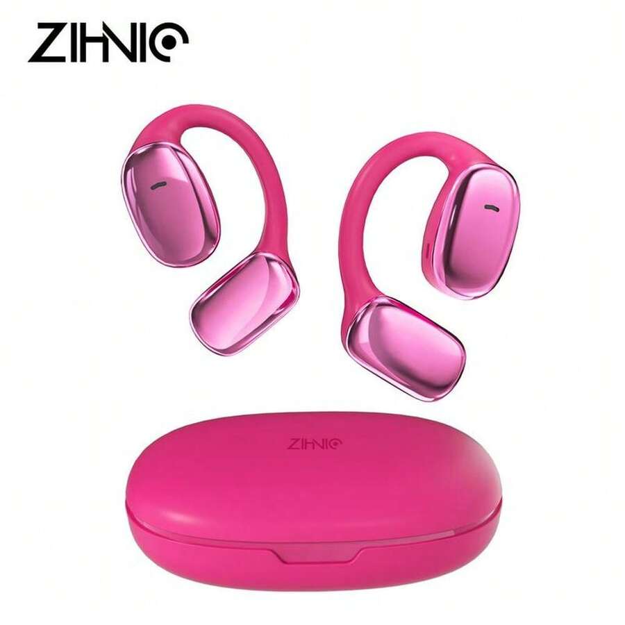 ZIHNIC S11 Open Ear Headphones, Comfort Wireless Earbuds With Charging ...
