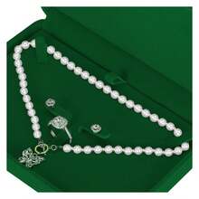 LargeJewelryBox, Big Necklace And Ring Earring Pendant Gift Box, Pearl ...