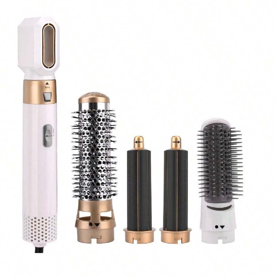 5-In-1 Hair Dryer, Straightener And Curler Comb 110v And 220v | Mode de ...