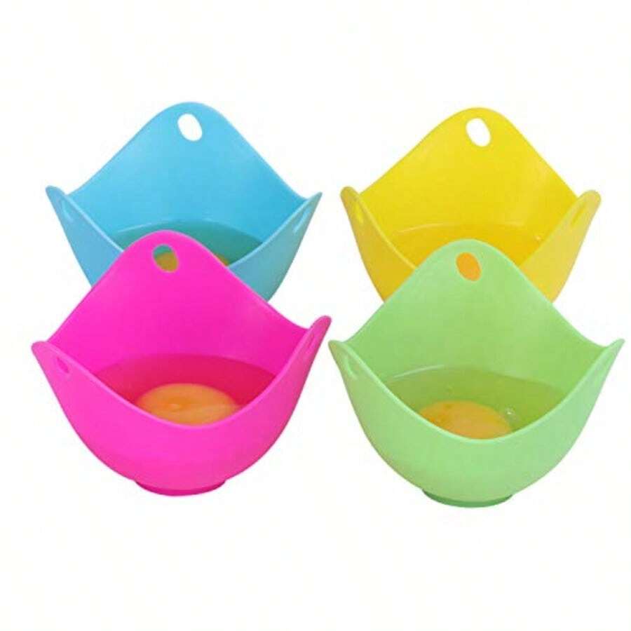 KMEIVOL Egg Poacher Perfect Poached Egg Maker NonStick Poached Eggs ...